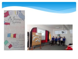 Romanian s team work and dissemination | PPTX | National & Civic ...