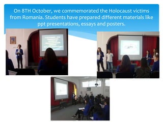 Romanian s team work and dissemination | PPTX | National & Civic ...