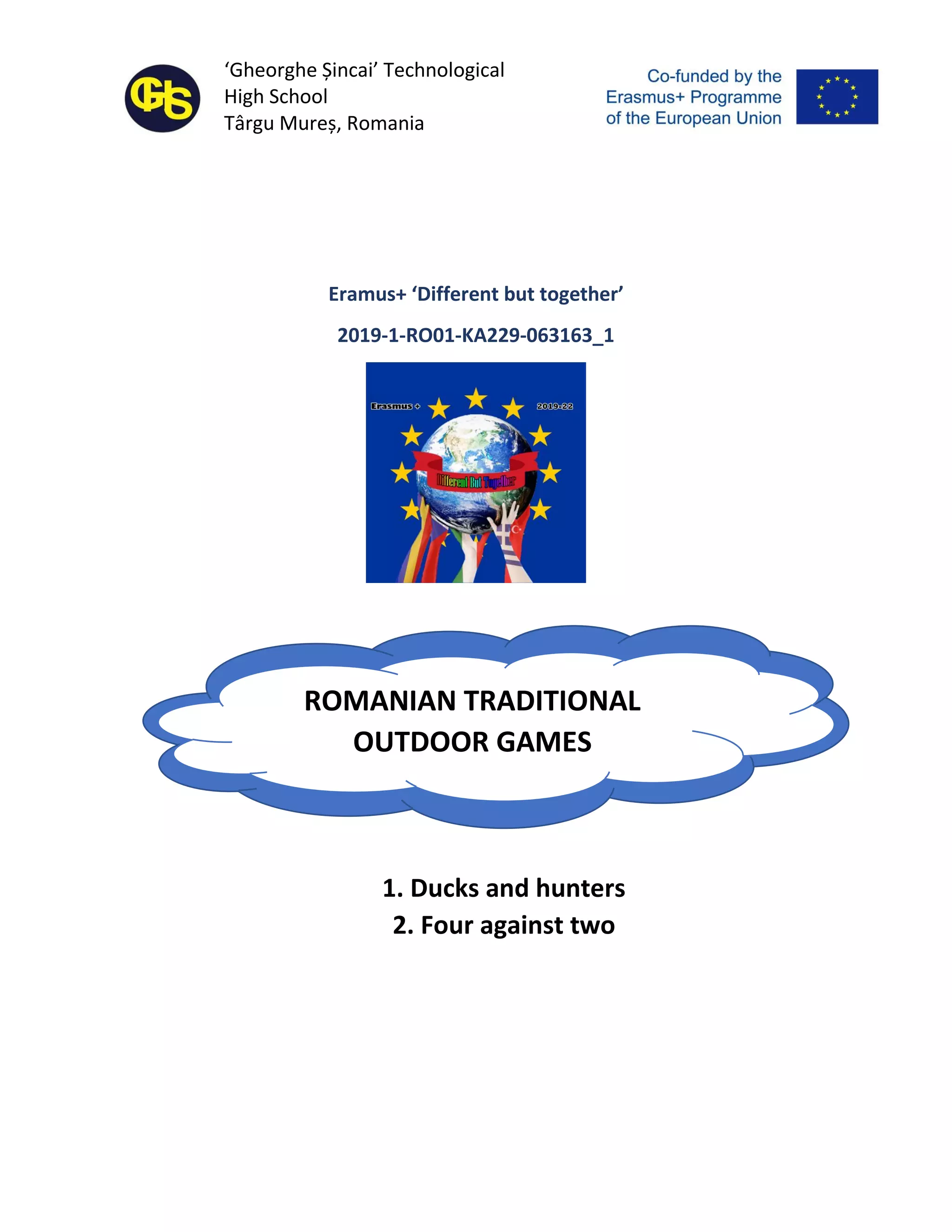 Romanian traditional games | PDF
