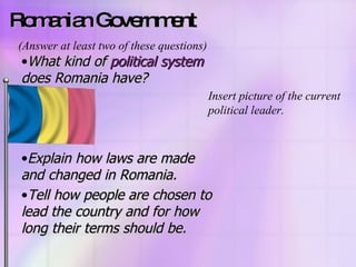 Romania Template T 2 | PPT
