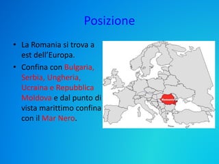 ROMANIA. Il territorio | PPTX
