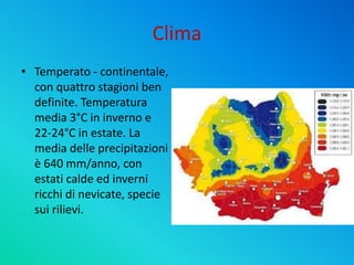 ROMANIA. Il territorio | PPTX