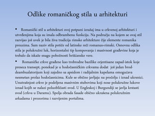 Romanicki stil | PPTX