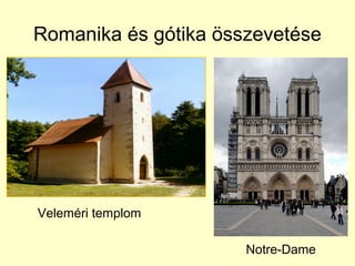 Romanika, gótika | PPT