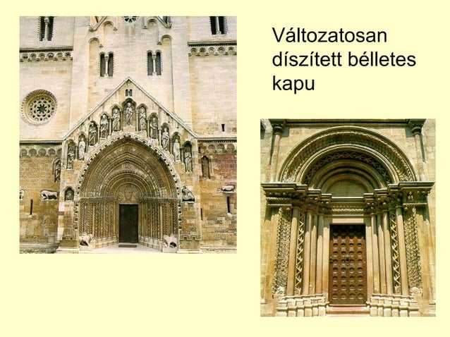 Romanika, gótika