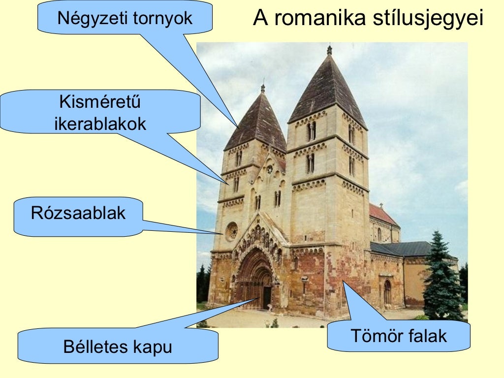 Romanika, gótika