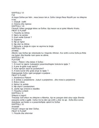 Romani bota e sofias i pershtatur per femij | DOCX