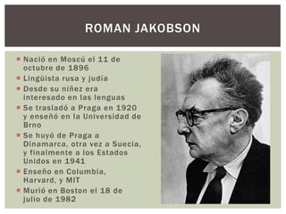 Roman Jakobson - Sobre los aspectos lingüísticos de la traduccion | PPTX