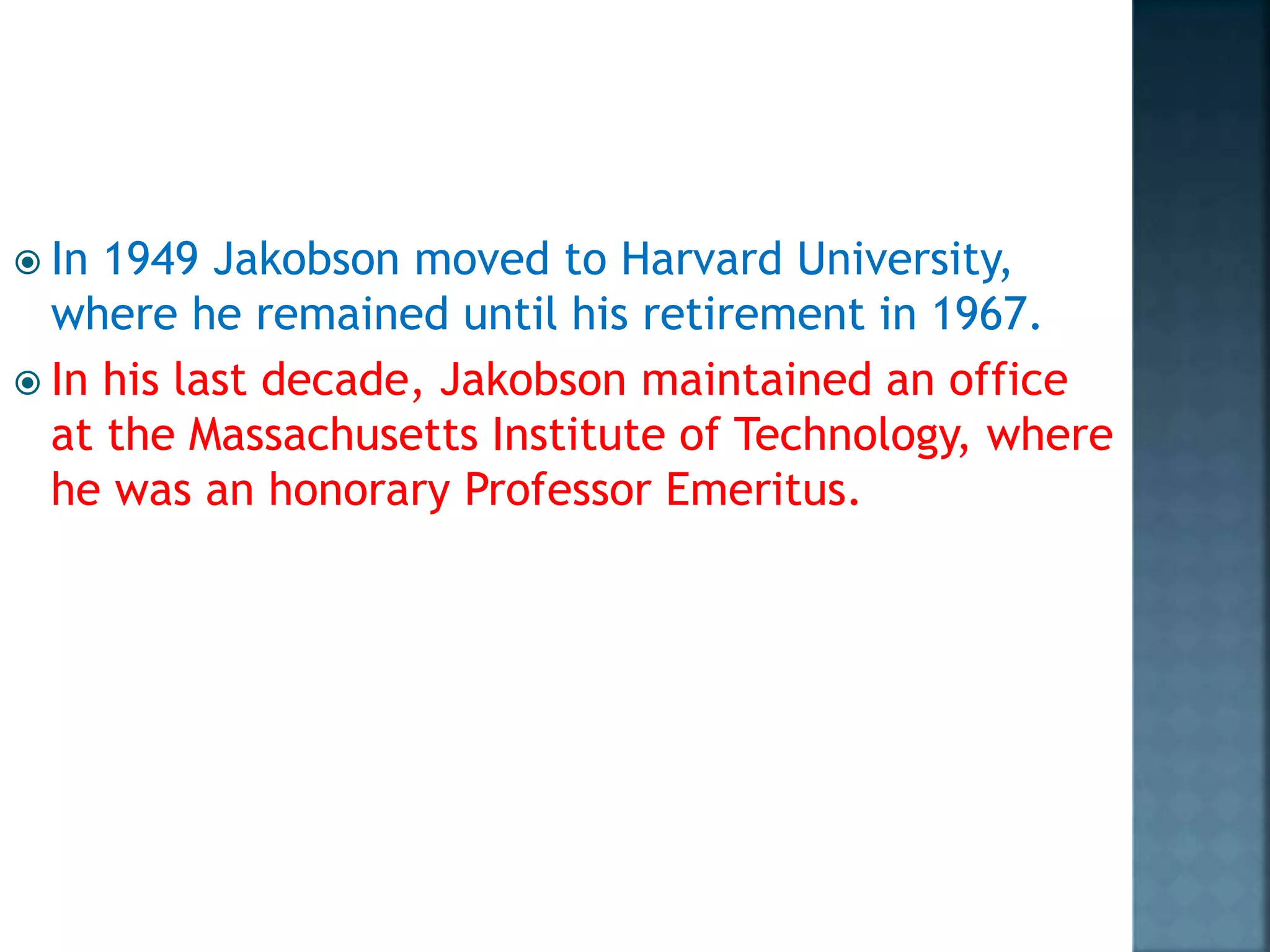 Roman jakobson linguistic | PPTX