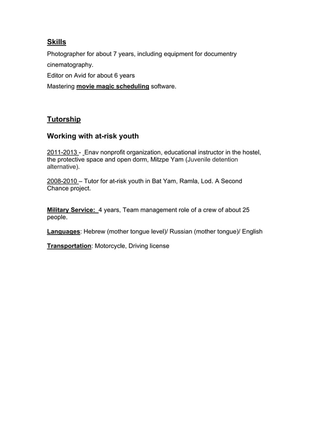 Roman kruter cv2021 english | PDF