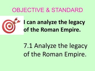 Roman Legacies | PPT
