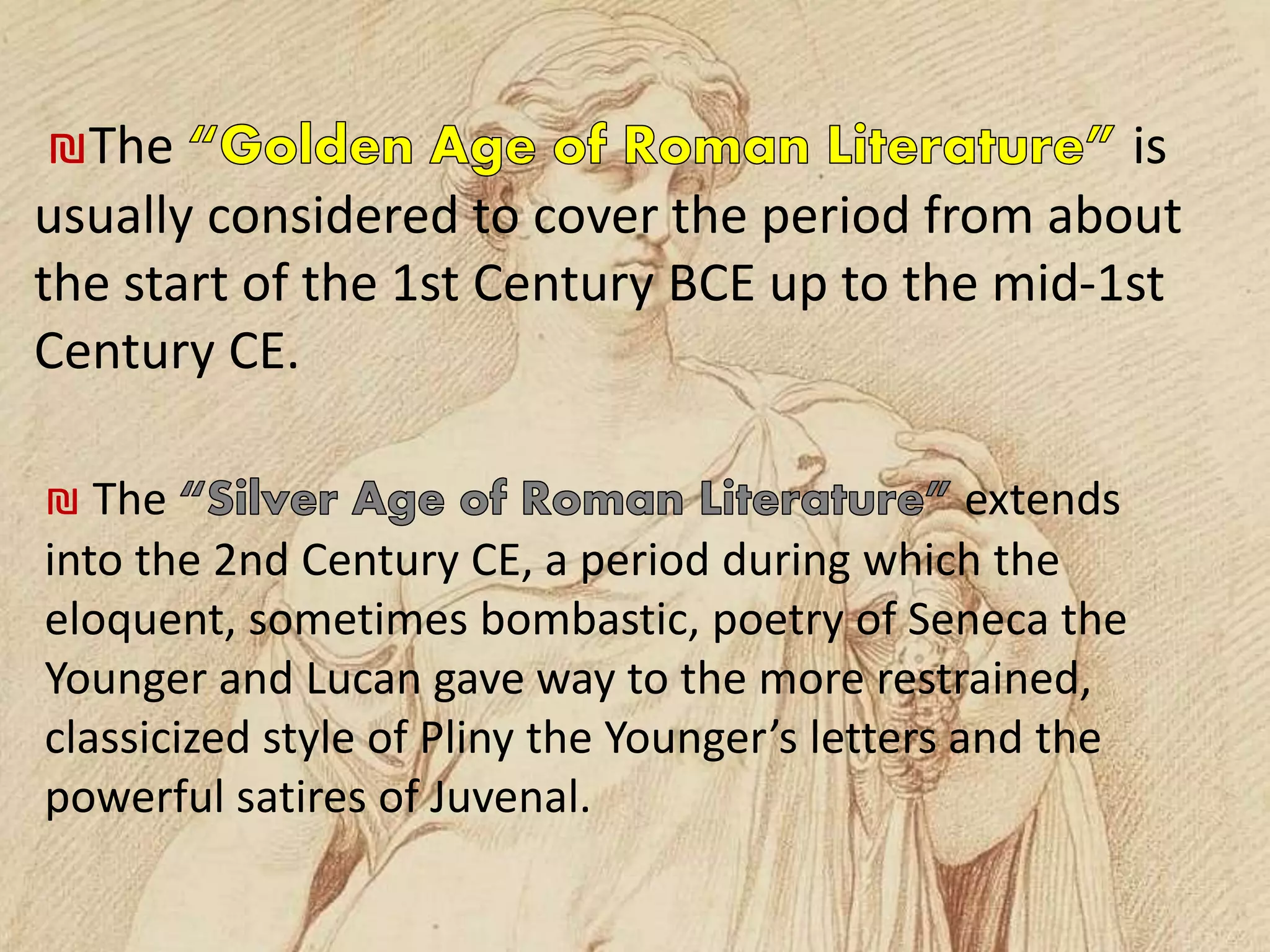Roman literature | PPTX