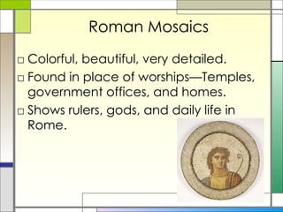 Roman Mosaics | PPT