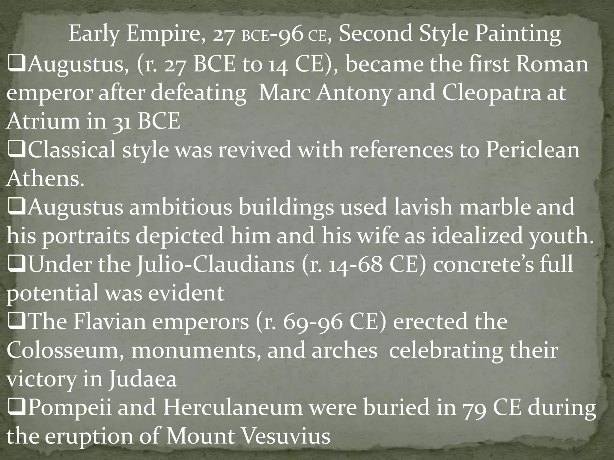 AP Art History, Ancient Roman mural paintings | PPTX