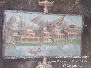 AP Art History, Ancient Roman mural paintings | PPTX