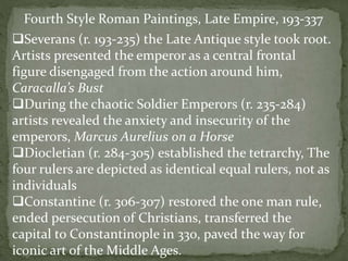 AP Art History, Ancient Roman mural paintings | PPTX