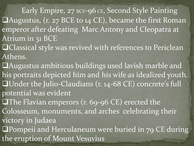 AP Art History, Ancient Roman mural paintings | PPT