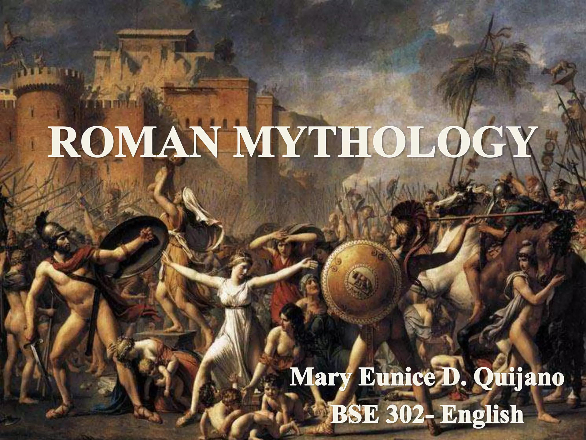 Roman Mythology | PPTX