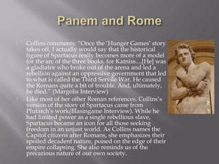 Roman Names in Hunger Games | PPT