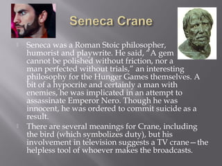 Roman Names in Hunger Games | PPT