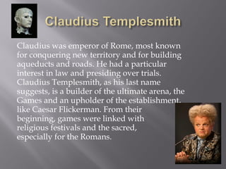 Roman Names in Hunger Games | PPT