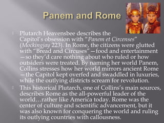 Roman Names in Hunger Games | PPT