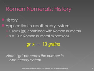 Roman Numerals | PPT