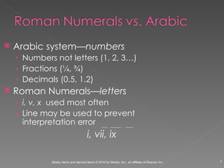 Roman Numerals | PPT