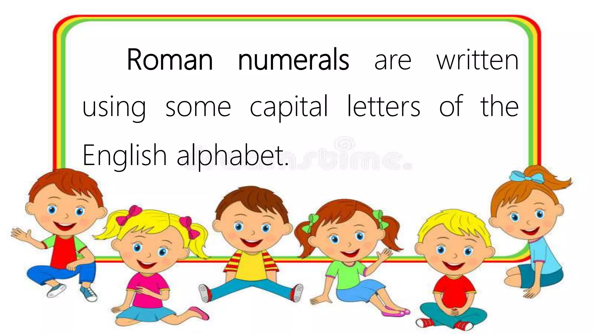 Roman Numerals | PPTX