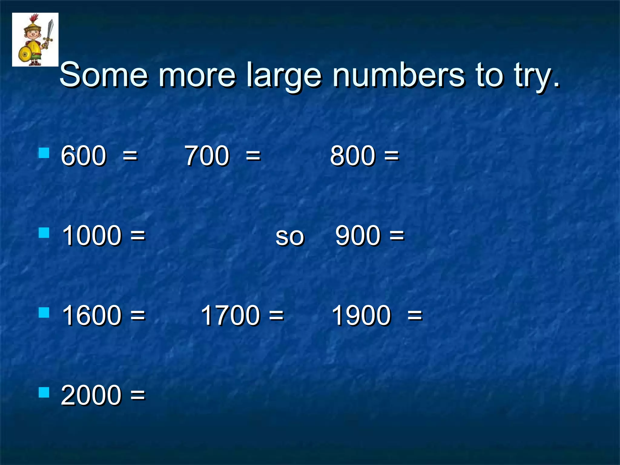 Roman numerals cc | PPT