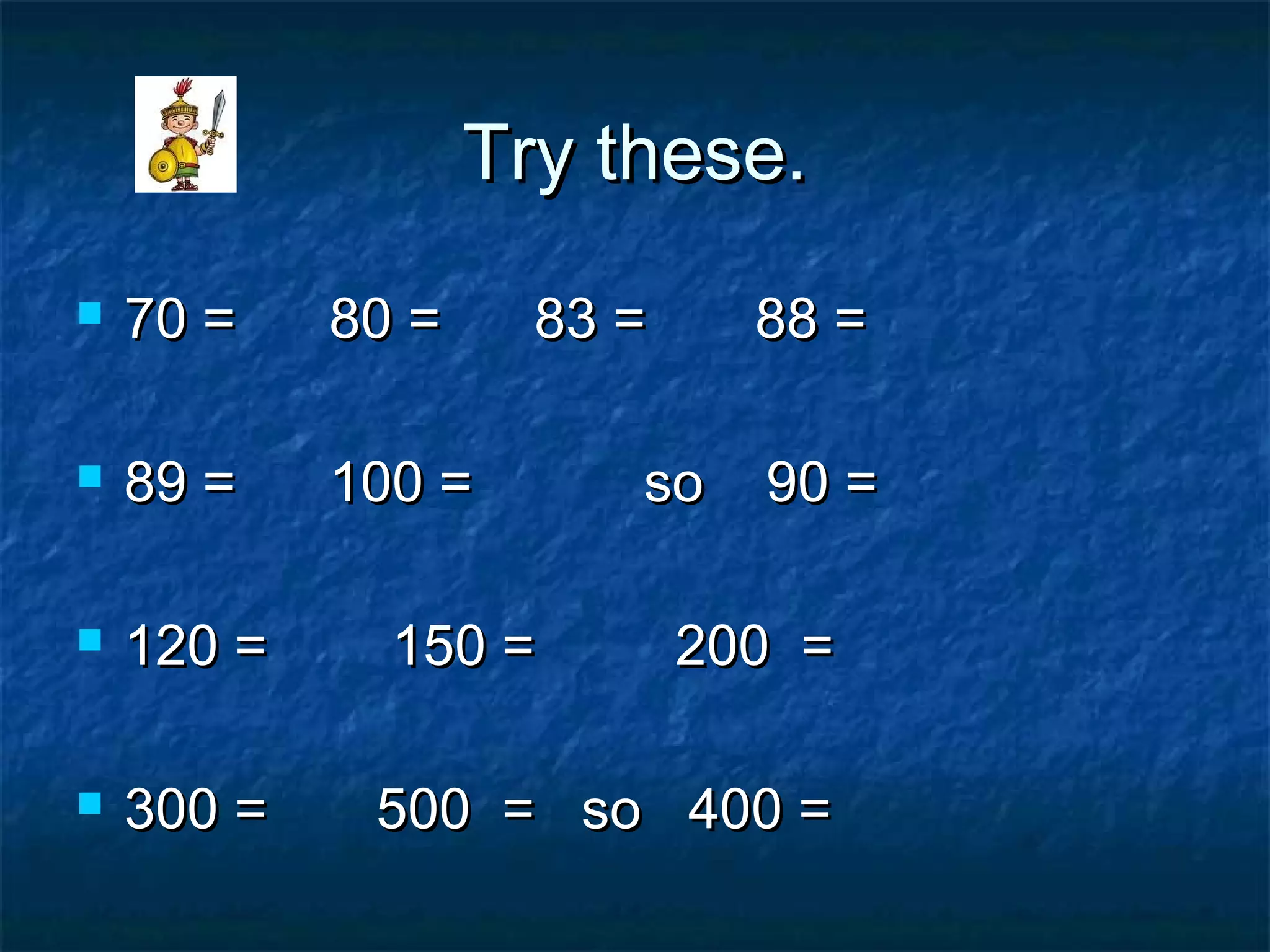Roman numerals cc | PPT