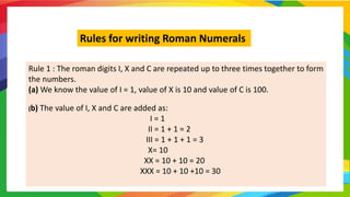 Roman numerals rules.pptx