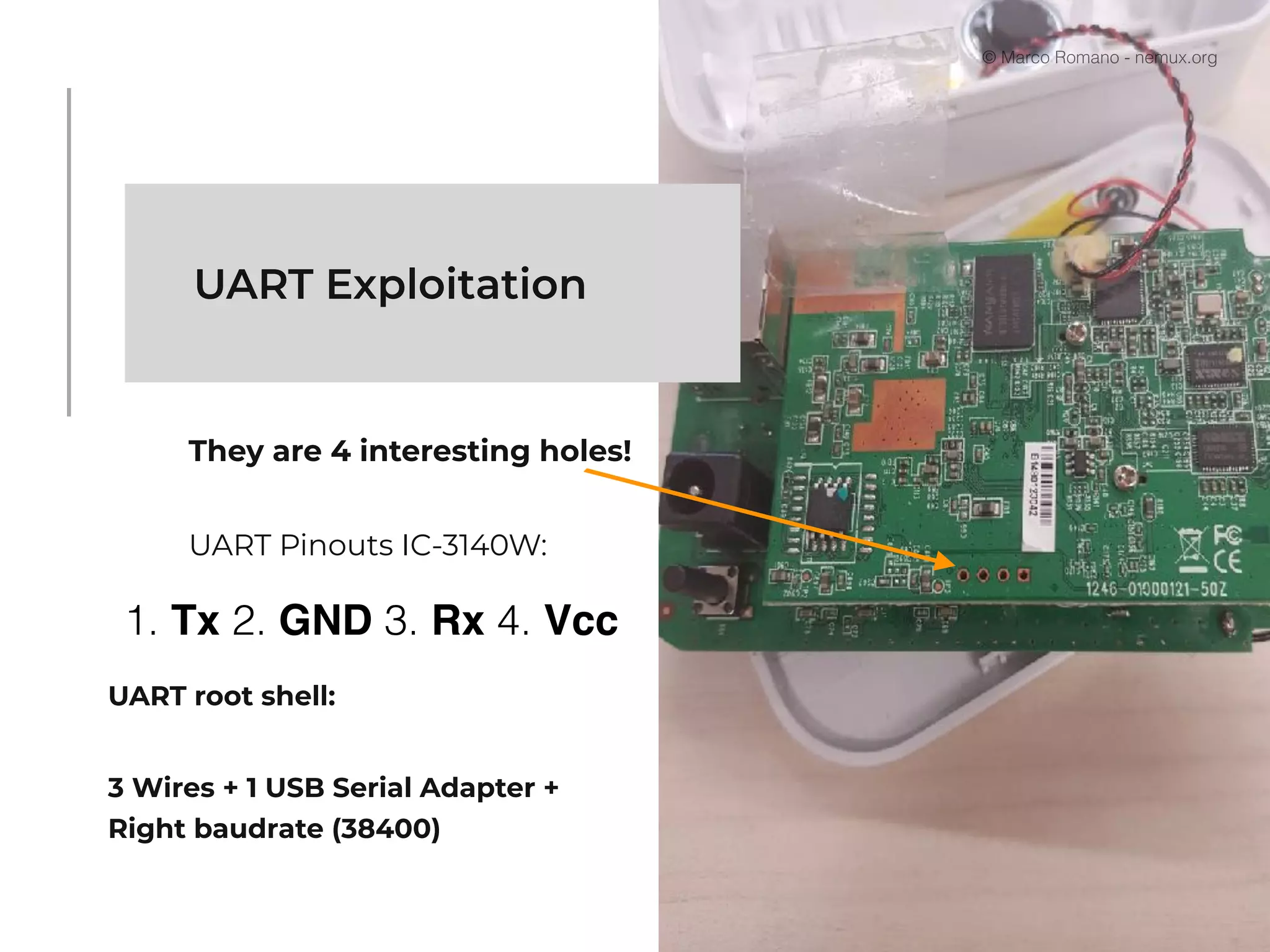 Iot Exploitation From Memory Corruption To Code Execution By Marco