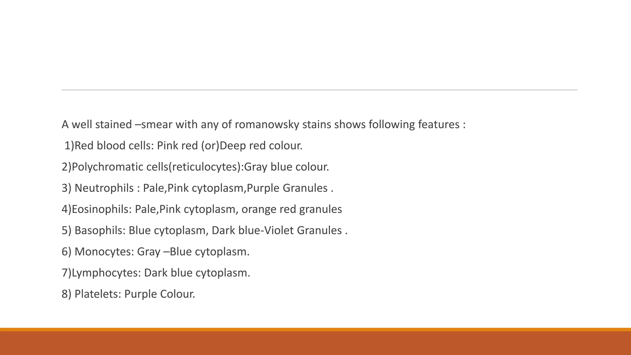 Romanowsky stain | PPTX