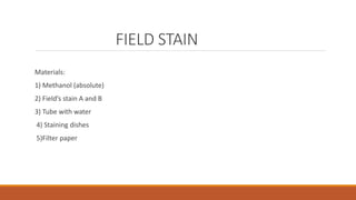 Romanowsky stain | PPTX