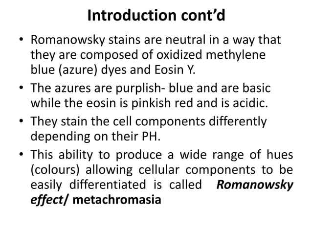 ROMANOWSKY STAINS-1.pptx | Skin Care | Beauty