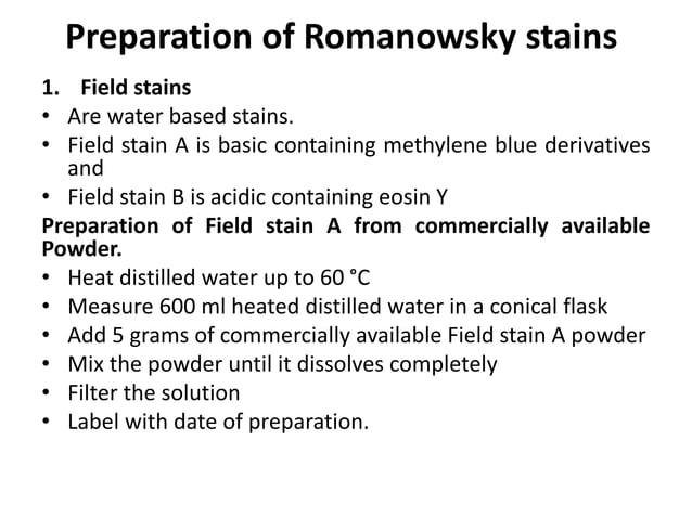 ROMANOWSKY STAINS-1.pptx | Skin Care | Beauty