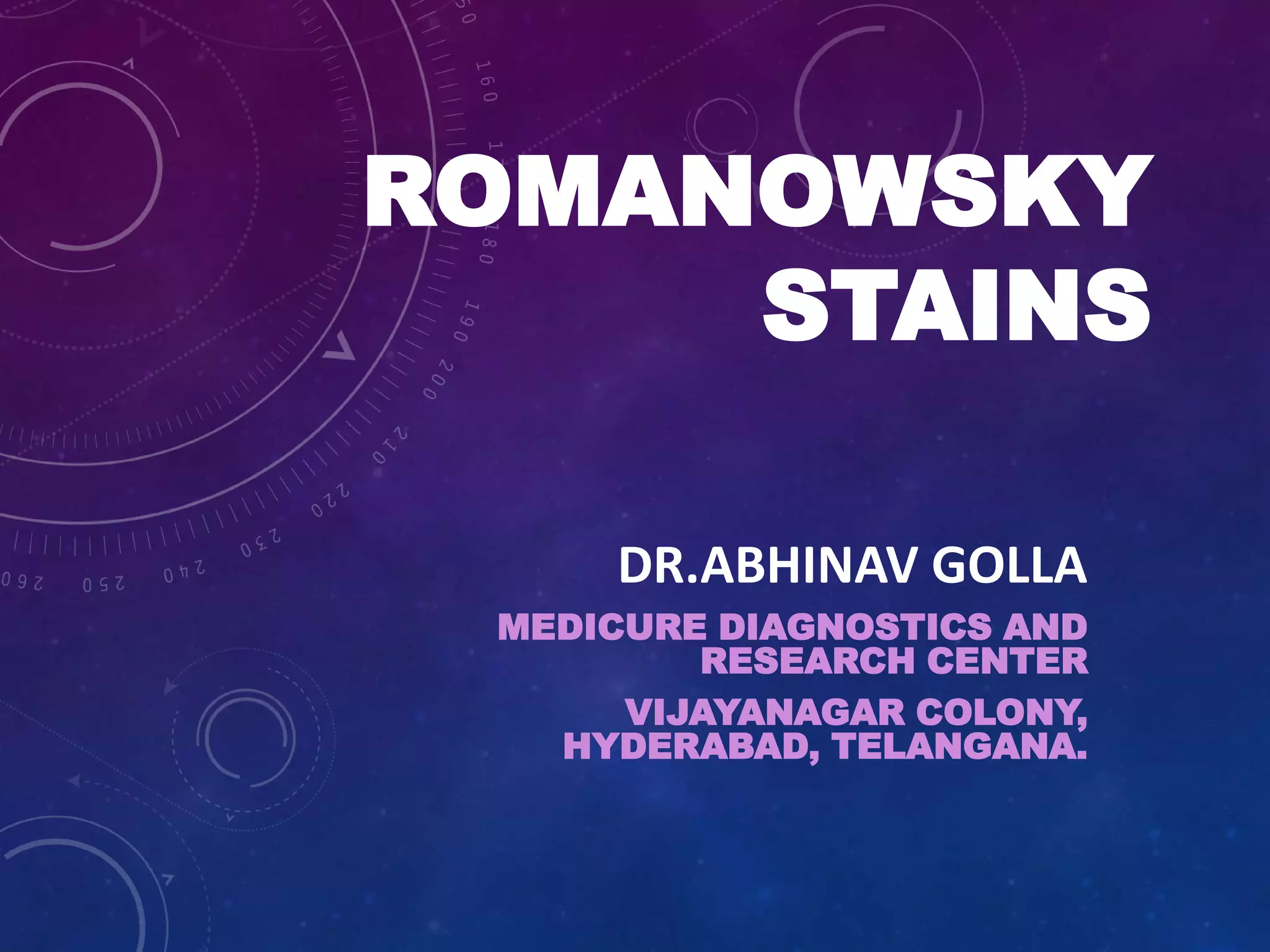 Romanowsky stains | PPT