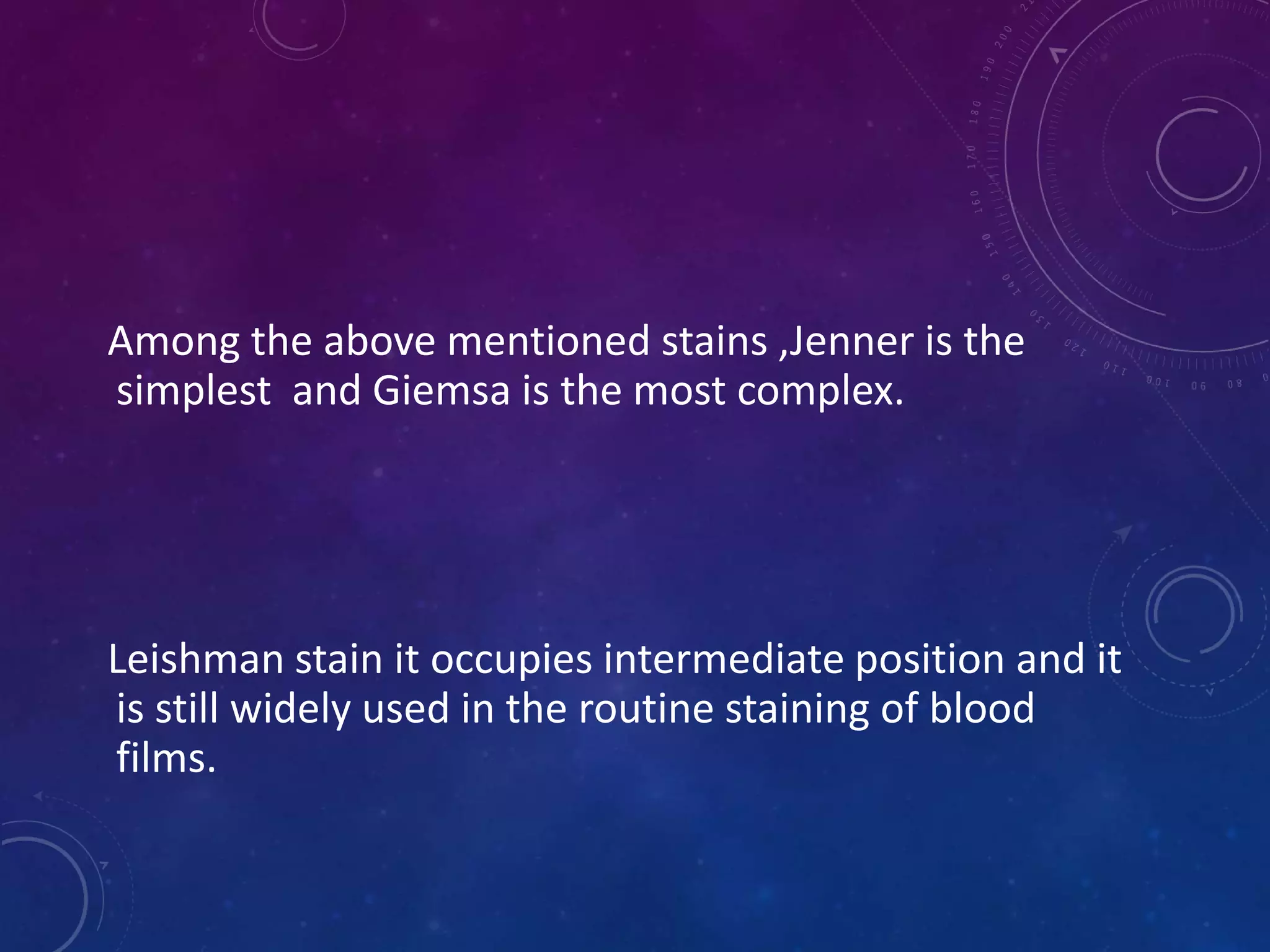 Romanowsky stains. Dr. Abhinav Golla , Associate Professor , Lab ...