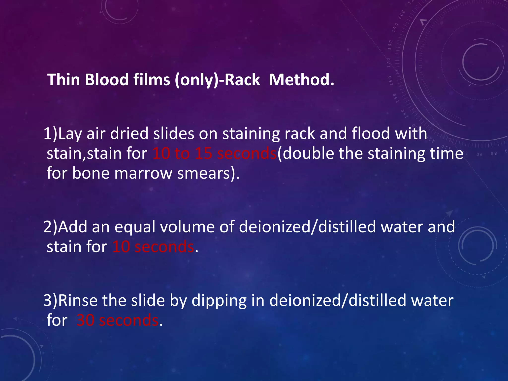 Romanowsky stains. Dr. Abhinav Golla , Associate Professor , Lab ...