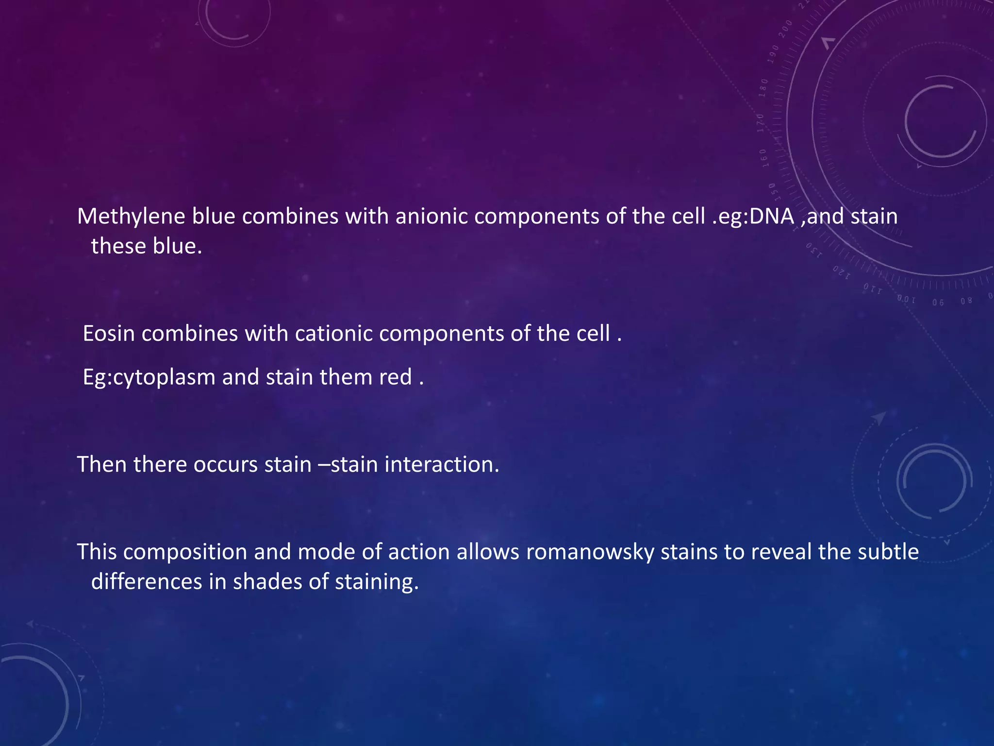 Romanowsky stains. Dr. Abhinav Golla , Associate Professor , Lab ...
