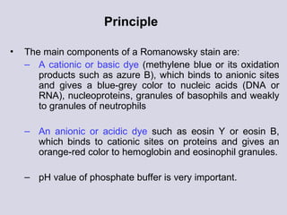 Romanowsky stains in hematology laboratory.ppt