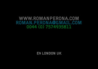 Roman Perona Visual Ideas and Art Direction | PPT