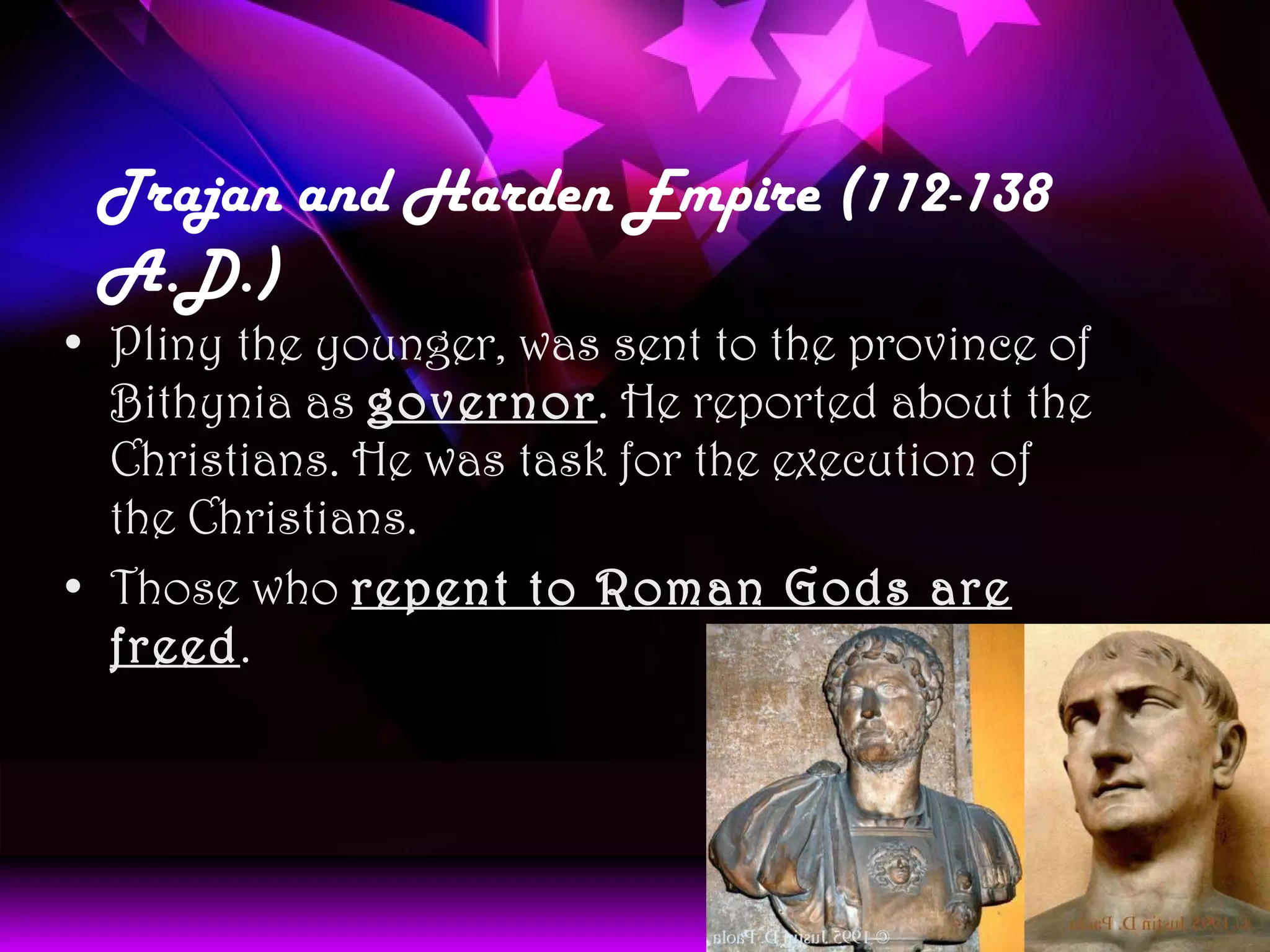 Roman persecution of christians | PPT
