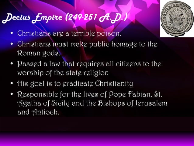 Roman persecution of christians | PPT