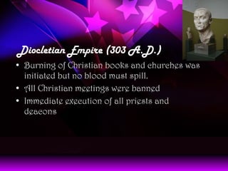 Roman persecution of christians | PPT