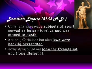 Roman persecution of christians | PPT