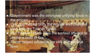 Roman society and culture | PPTX