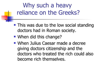 Roman Public Health | PPT
