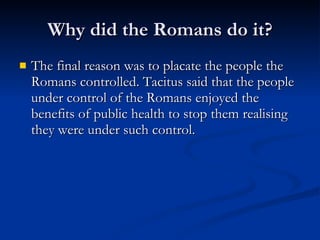 Roman Public Health | PPT